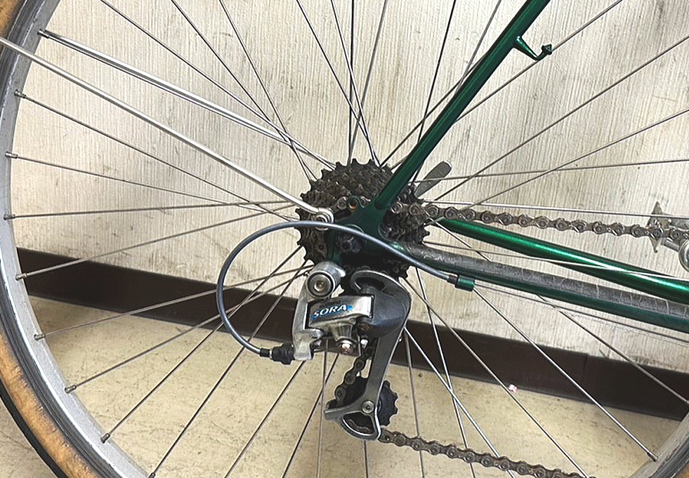 【やや傷や汚れあり】 J911 引取り推奨 丸石サイクル エンペラー maruishi emperor 26インチ 3×8速 24速 CT550mm ロードバイク 中古 自転車の落札情報詳細 ...